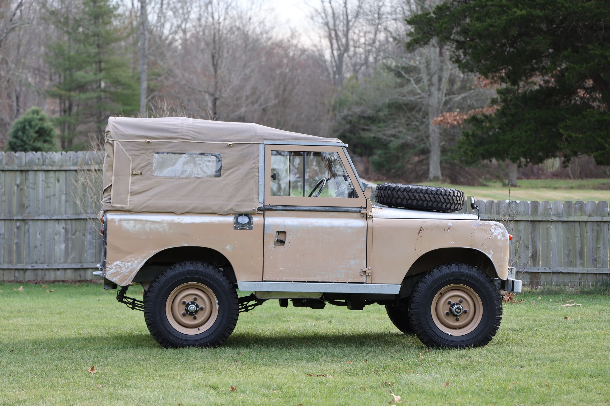 1959 Land Rover Series II Sand Patina - North America Overland