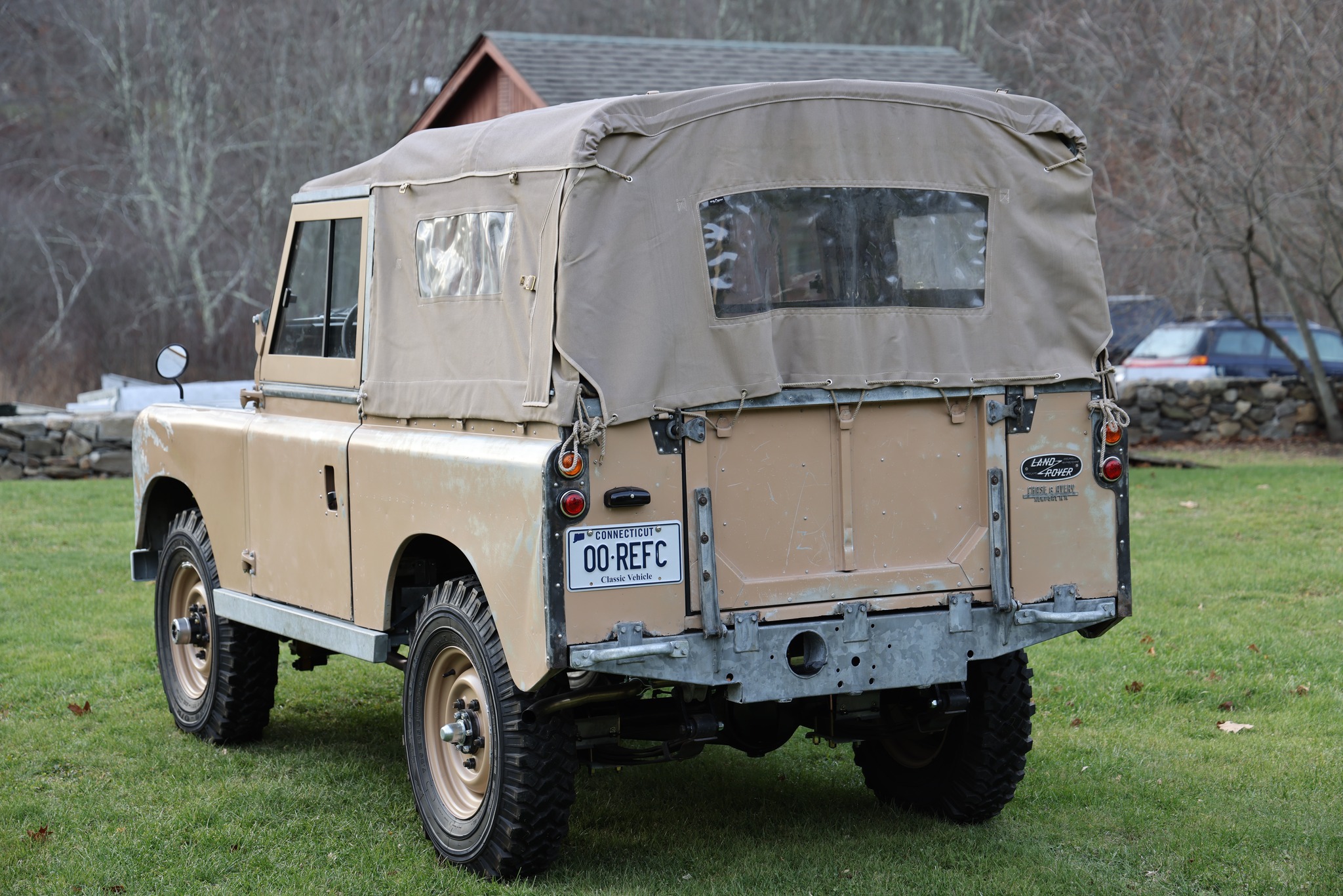 1959 Land Rover Series II Sand Patina - North America Overland