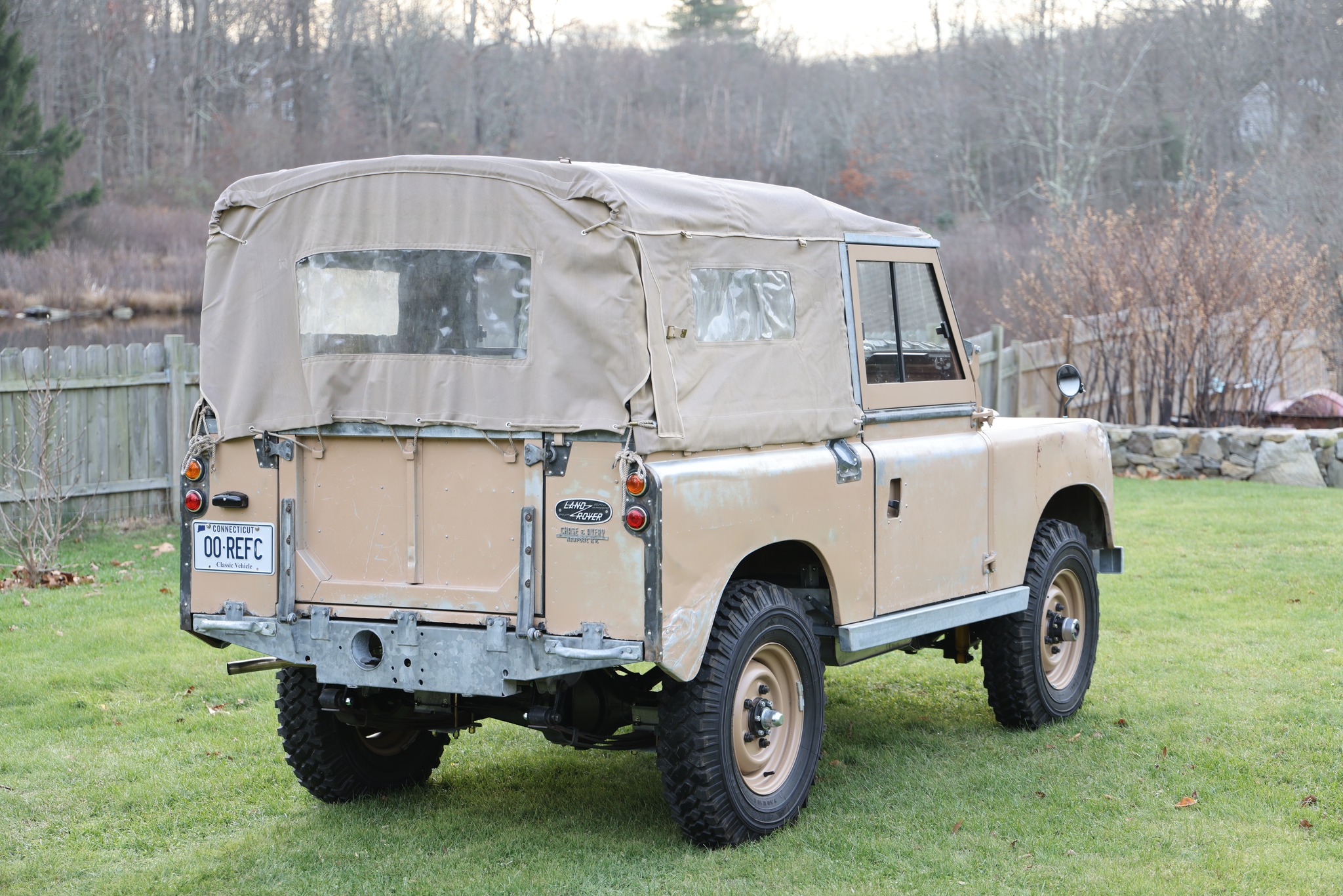 1959 Land Rover Series II Sand Patina - North America Overland