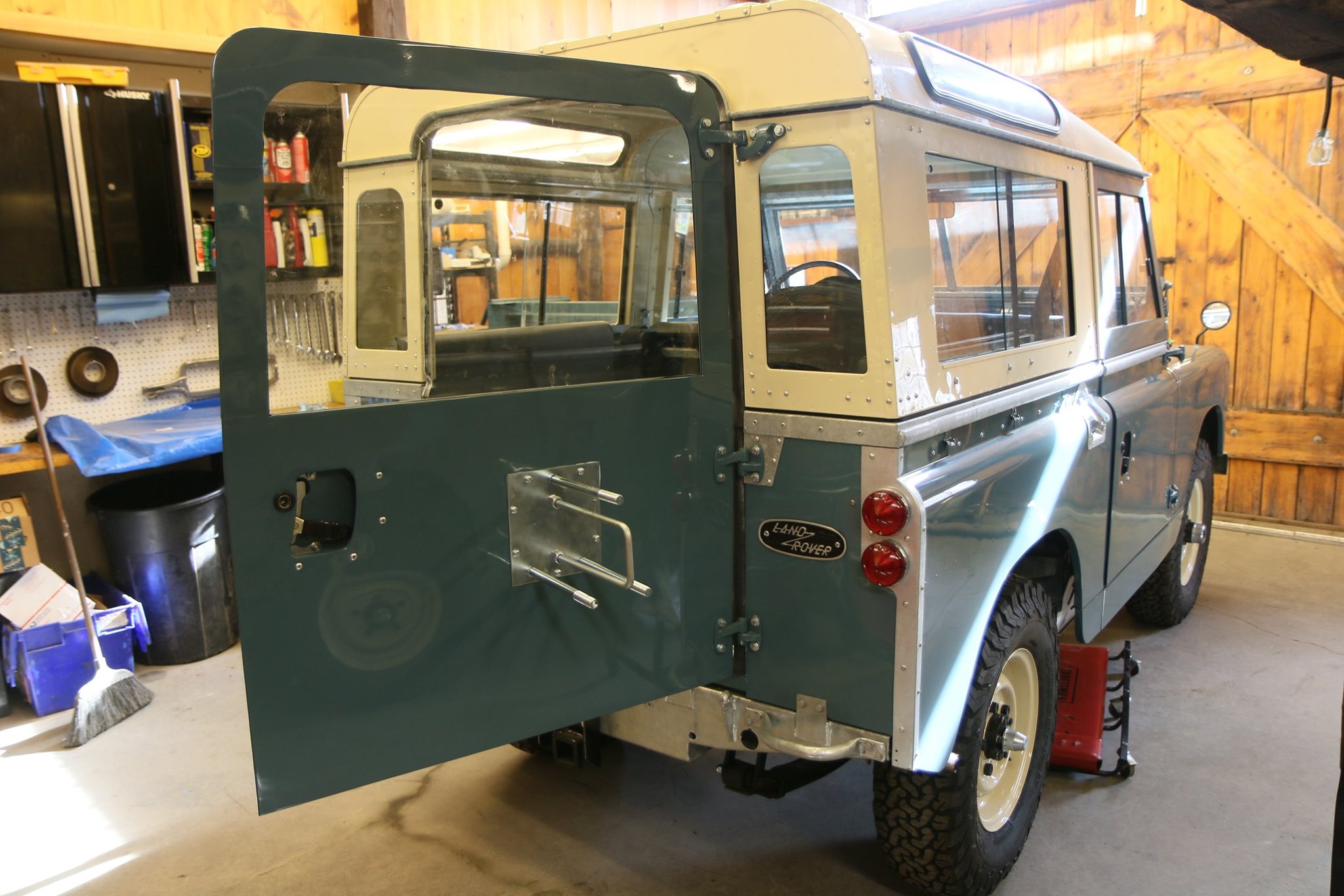 1966 Land Rover Series IIA Marine Blue - North America Overland